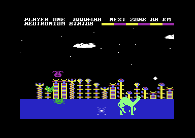 Screenshot of Revenge of the Mutant Camels (Commodore 64, 1984) - MobyGames