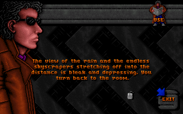 Screenshot of DreamWeb (DOS, 1994) - MobyGames