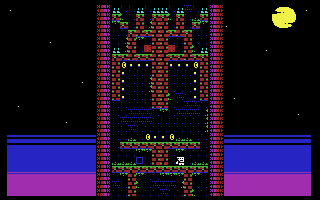 Screenshot of Old Tower (Commodore 64, 2018) - MobyGames