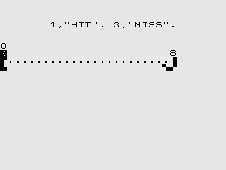 Screenshot of Can of Worms (ZX81, 1982) - MobyGames