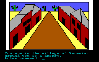 Screenshot of Hi-Res Adventure #2: The Wizard and the Princess (PC ...