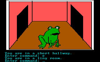 Screenshot of Hi-Res Adventure #2: The Wizard and the Princess (PC ...