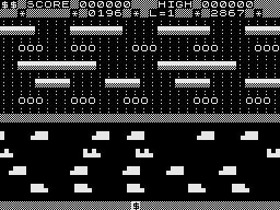 Screenshot of Croaka-Crawla (ZX81, 1982) - MobyGames