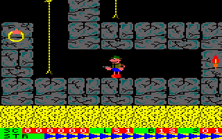 Screenshot of Fred (Amstrad CPC, 1984) - MobyGames