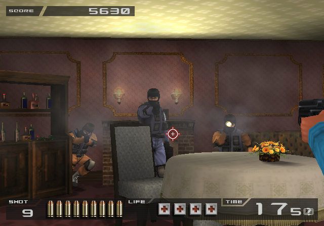 Screenshot of Time Crisis II (PlayStation 2, 1997) - MobyGames