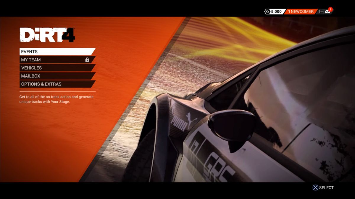 Screenshot of DiRT 4 (PlayStation 4, 2017) - MobyGames