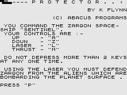 Protector (1982) - MobyGames