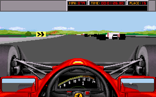 Screenshot of Grand Prix Unlimited (DOS, 1992) - MobyGames