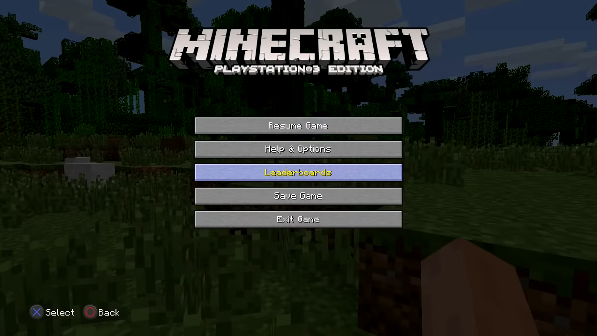 Screenshot of Minecraft: Xbox 360 Edition (PlayStation 3, 2012) - MobyGames