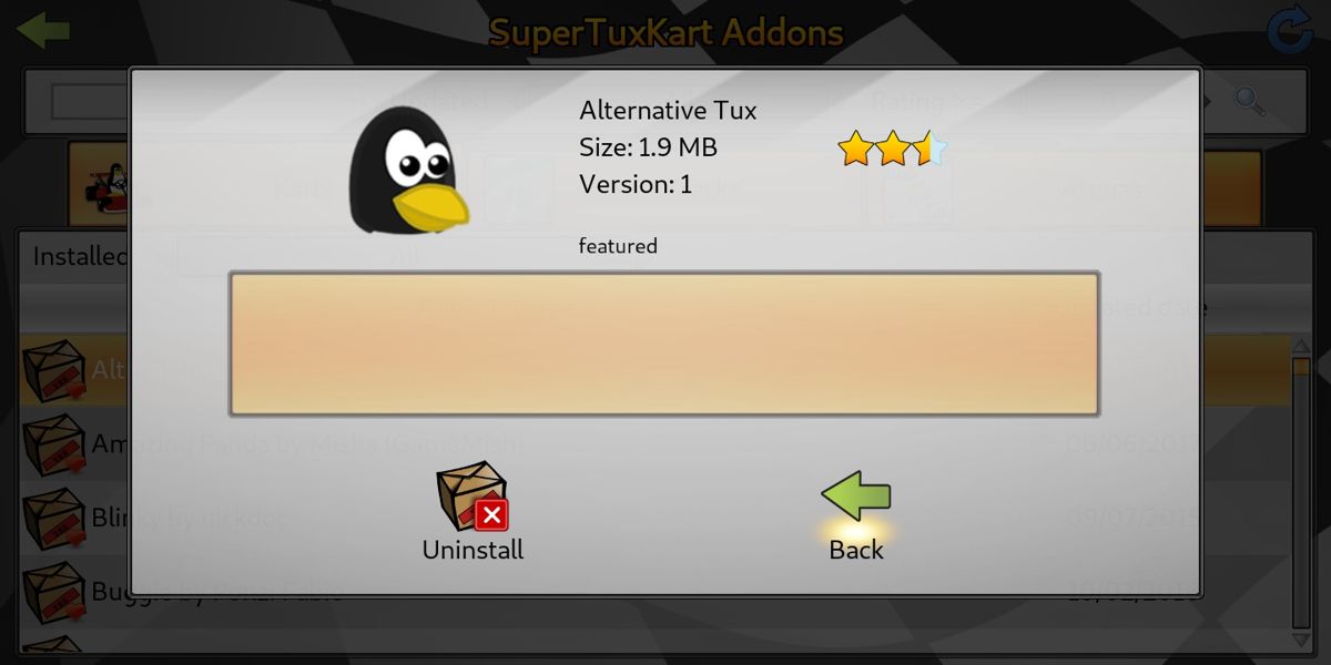 SuperTuxKart: Alternative Tux screenshots - MobyGames