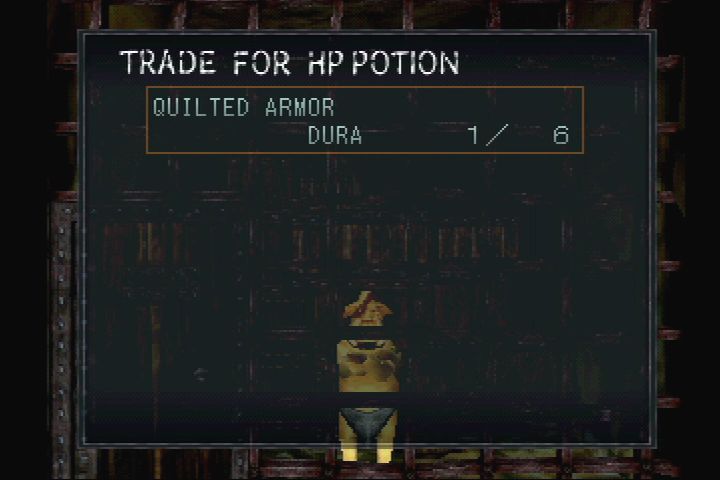 Screenshot of Shadow Tower (PlayStation, 1998) - MobyGames