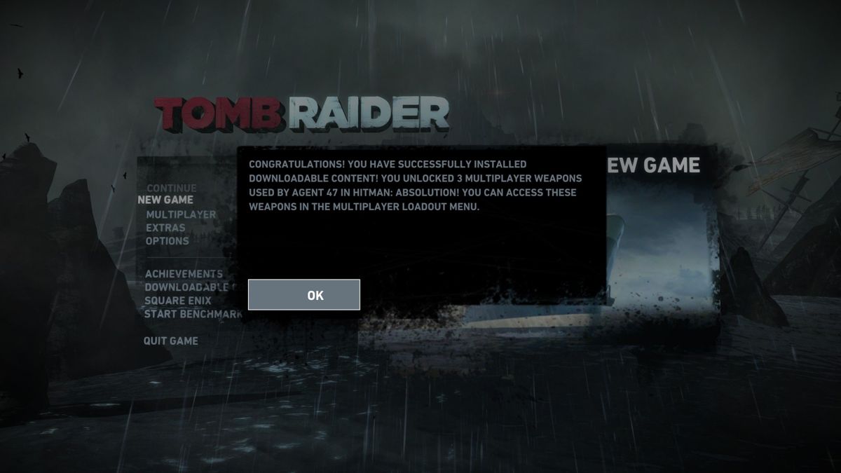 Screenshot of Tomb Raider: Hitman - Absolution: Weapon Pack 1 (Windows ...