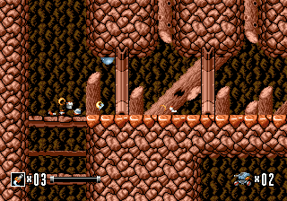 Screenshot of Blaster Master 2 (Genesis, 1993) - MobyGames