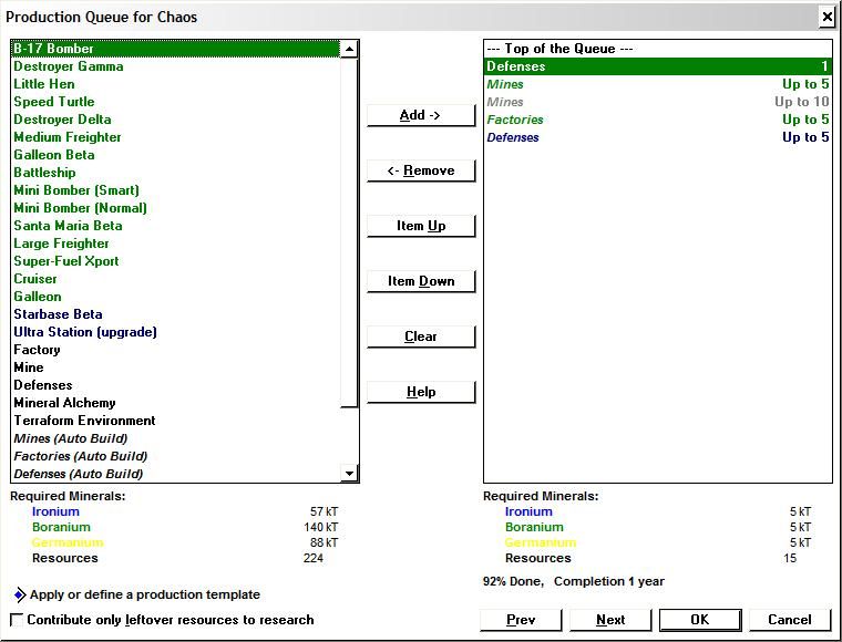 Screenshot of Stars! (Windows 3.x, 1995) - MobyGames