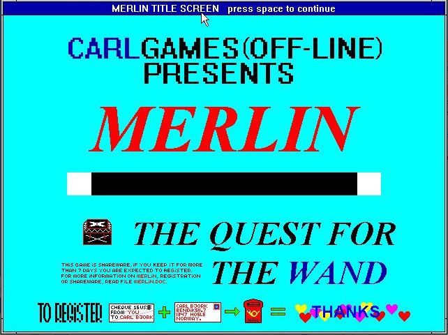 Merlin: Quest for the Wand Attributes, Specs, Ratings - MobyGames