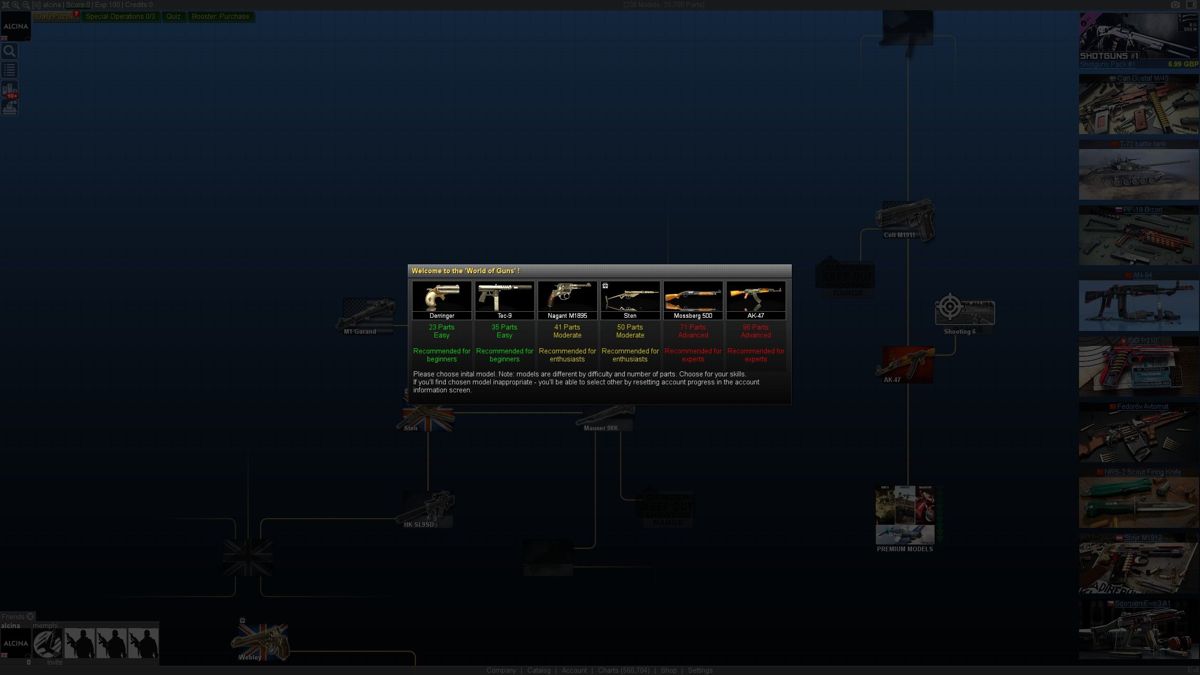 Screenshot of World of Guns: Gun Disassembly (Windows, 2014) - MobyGames