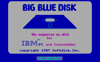 Big Blue Disk #5 (1987) - MobyGames