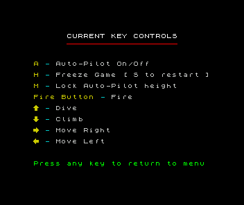 Screenshot of Terrahawks (ZX Spectrum, 1984) - MobyGames