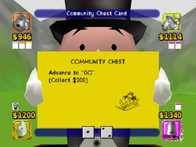 Screenshot of Monopoly (Nintendo 64, 1999) - MobyGames
