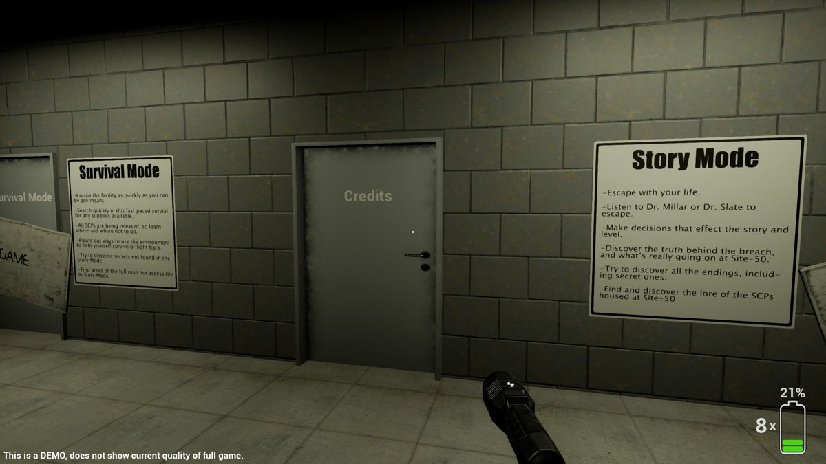 Screenshot of SCP: Blackout (Windows, 2019) - MobyGames