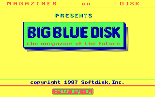 Big Blue Disk #10 (1987) - MobyGames