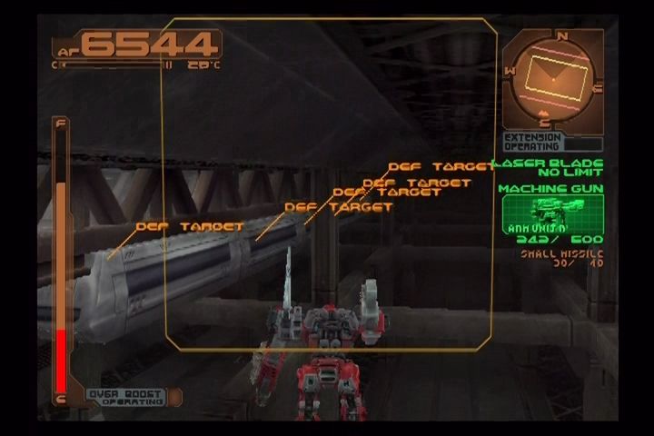 Screenshot of Armored Core 3 (PlayStation 2, 2002) - MobyGames