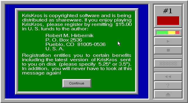 KrisKros (1992) - MobyGames
