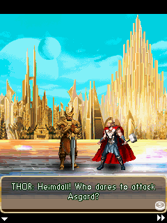 Screenshot of Thor: The Dark World - The Official Game (J2ME, 2013 ...