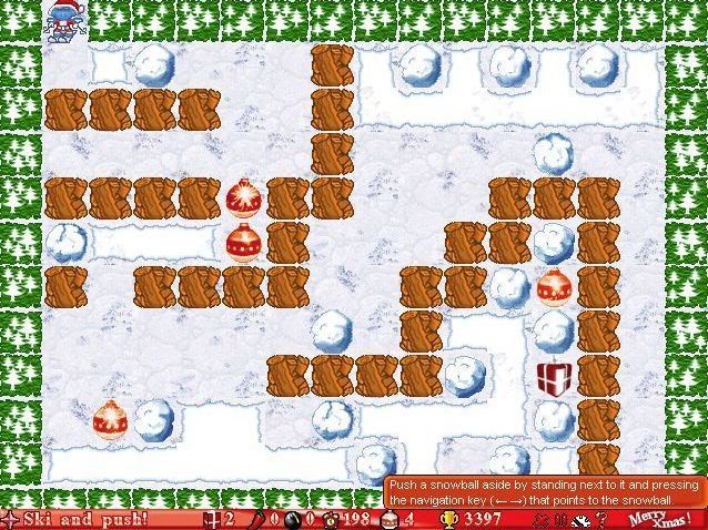 Screenshot of Boulder Dash Xmas (Windows, 2004) - MobyGames