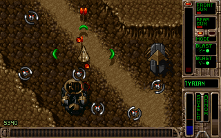 Screenshot of Tyrian (DOS, 1995) - MobyGames