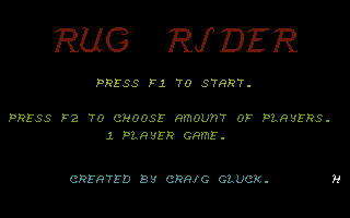 Rug Rider media - MobyGames