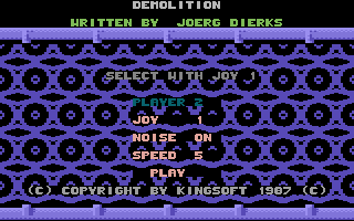Demolition (1987) - MobyGames