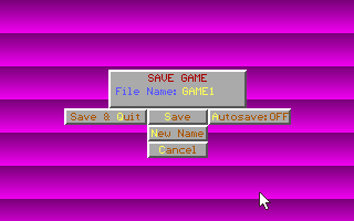 Screenshot of Tank Wars (DOS, 1990) - MobyGames