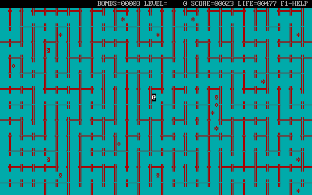 Screenshot of Night Maze (DOS, 1994) - MobyGames