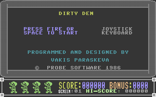 Dirty Den (1986) - MobyGames