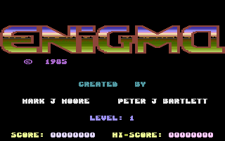 Enigma (1985) - MobyGames