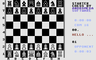 Starter Chess (1984) - MobyGames