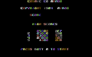 Cosmic Commando (1983) - MobyGames