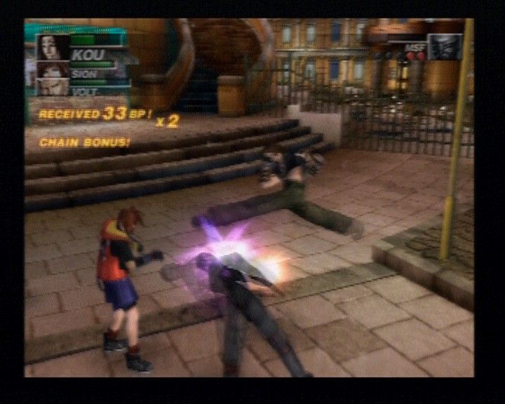 Screenshot of The Bouncer (PlayStation 2, 2000) - MobyGames