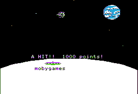 Screenshot of Space Math (Apple II, 1983) - MobyGames