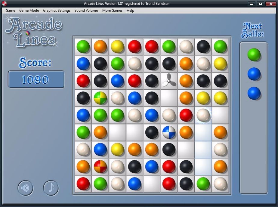 Screenshot of Arcade Lines (Windows, 2003) - MobyGames