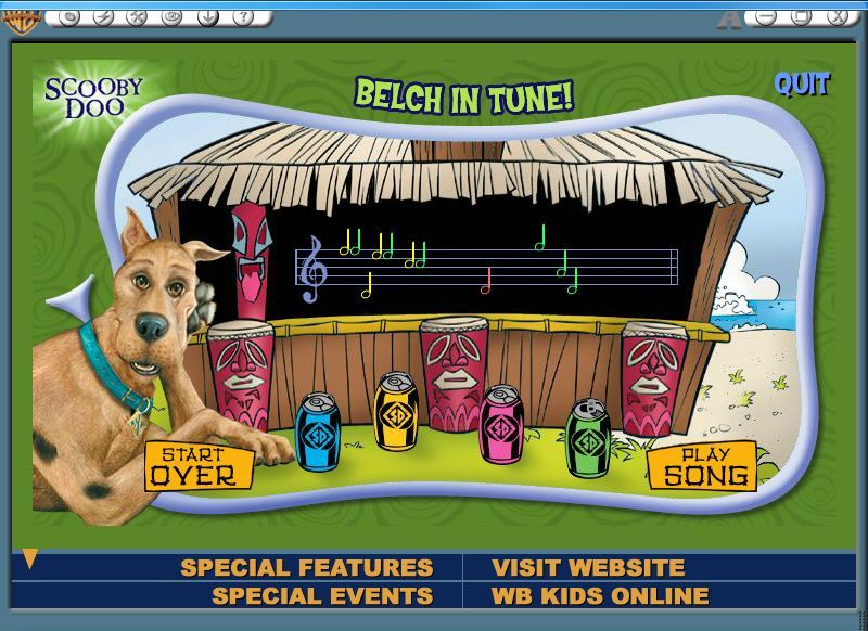 Screenshot of Scooby-Doo: The Movie - Interactive ROM Challenges ...