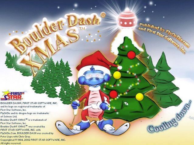 Screenshot of Boulder Dash Xmas (Windows, 2004) - MobyGames