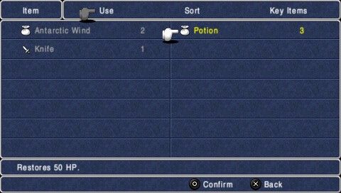 Screenshot of Final Fantasy III (PSP, 2006) - MobyGames