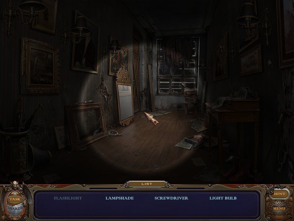 Screenshot of Haunted Manor: Lord of Mirrors (Macintosh, 2010) - MobyGames