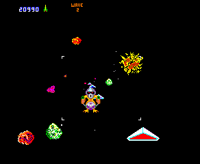 Screenshot of Blaster (Arcade, 1983) - MobyGames