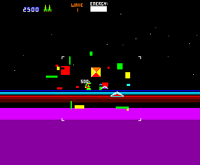 Screenshot of Blaster (Arcade, 1983) - MobyGames