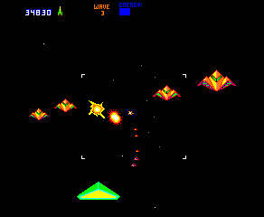 Screenshot of Blaster (Arcade, 1983) - MobyGames