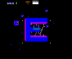Screenshot of Blaster (Arcade, 1983) - MobyGames
