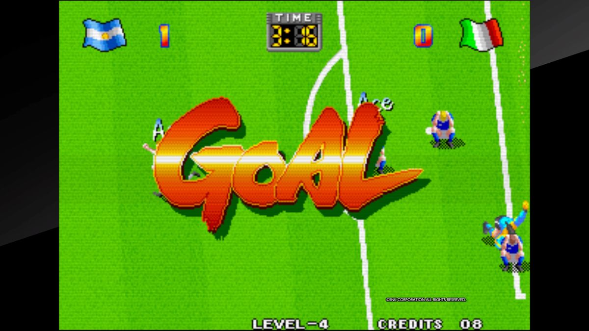 Screenshot of Super Sidekicks (PlayStation 4, 1992) - MobyGames